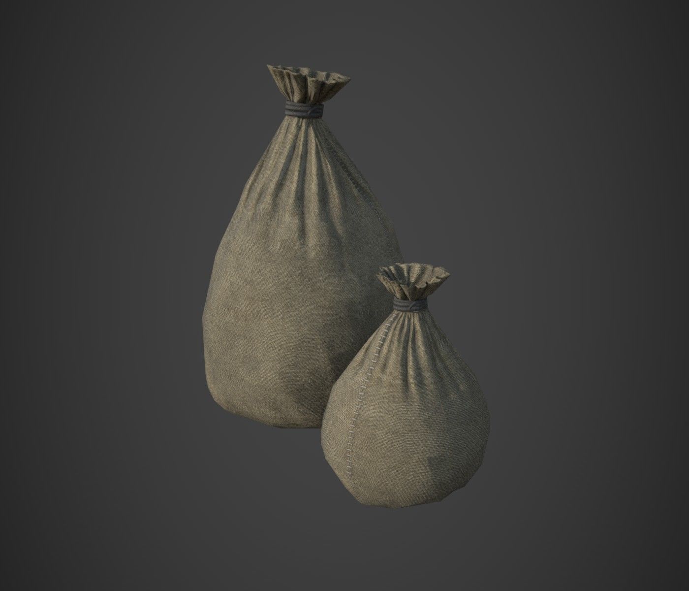 3D model Sacks VR / AR / low-poly | CGTrader