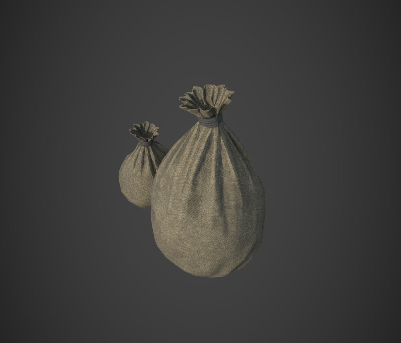 3D model Sacks VR / AR / low-poly | CGTrader