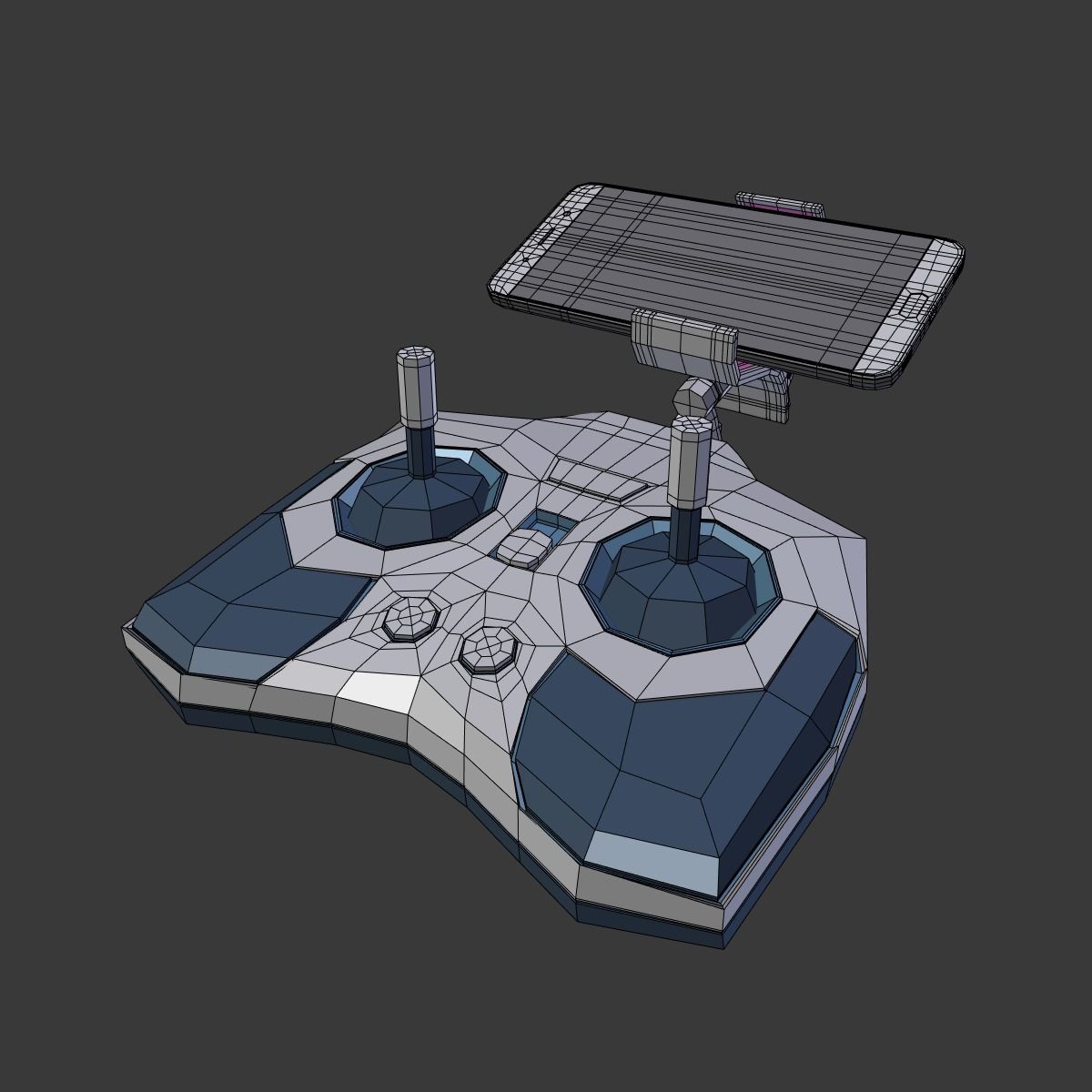 3D model Joystick - Controller VR / AR / low-poly | CGTrader