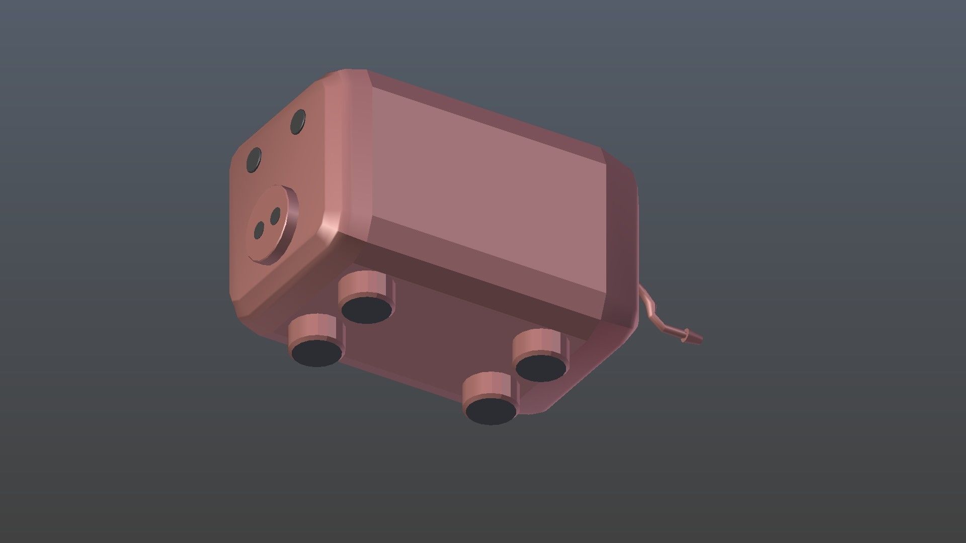 Low poly money box free VR / AR / low-poly 3D model | CGTrader