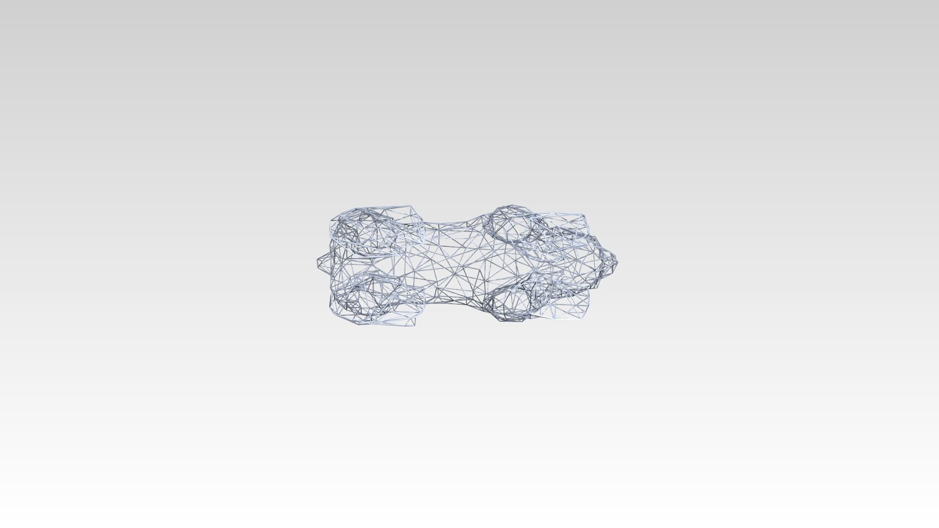 Monkey Wireframe 3D model | CGTrader