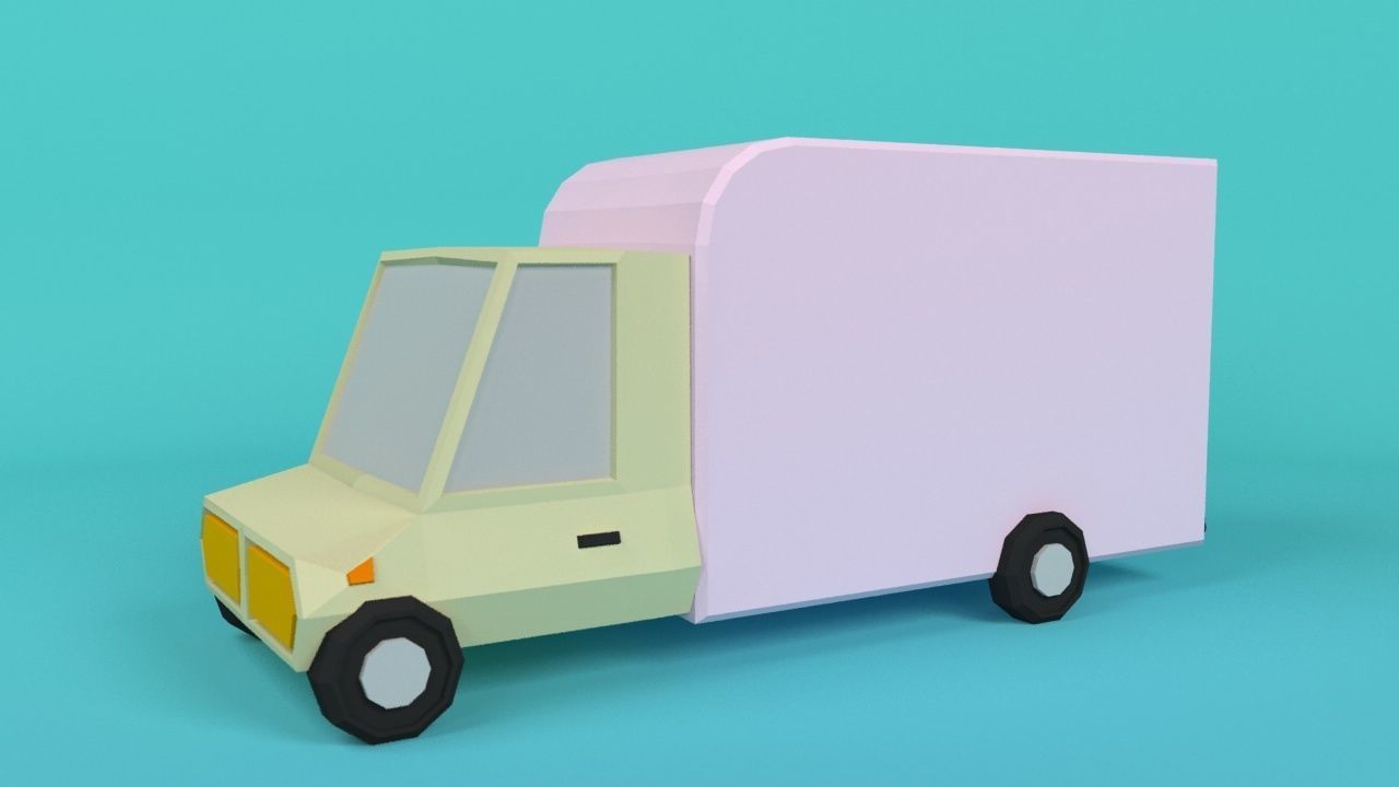 Low-poly wagon free VR / AR / low-poly 3D model | CGTrader