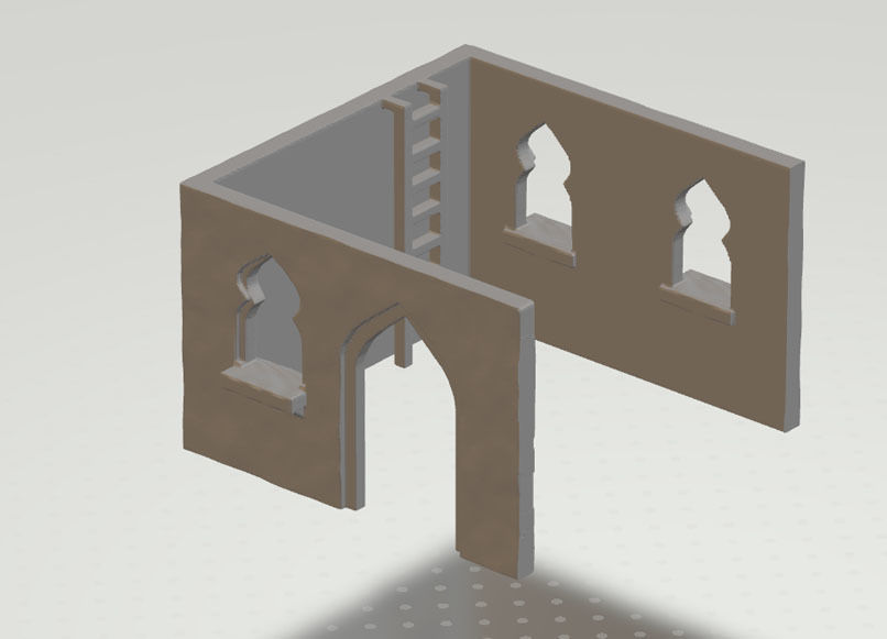 modular arabic building set -stl file- 3D model 3D printable | CGTrader