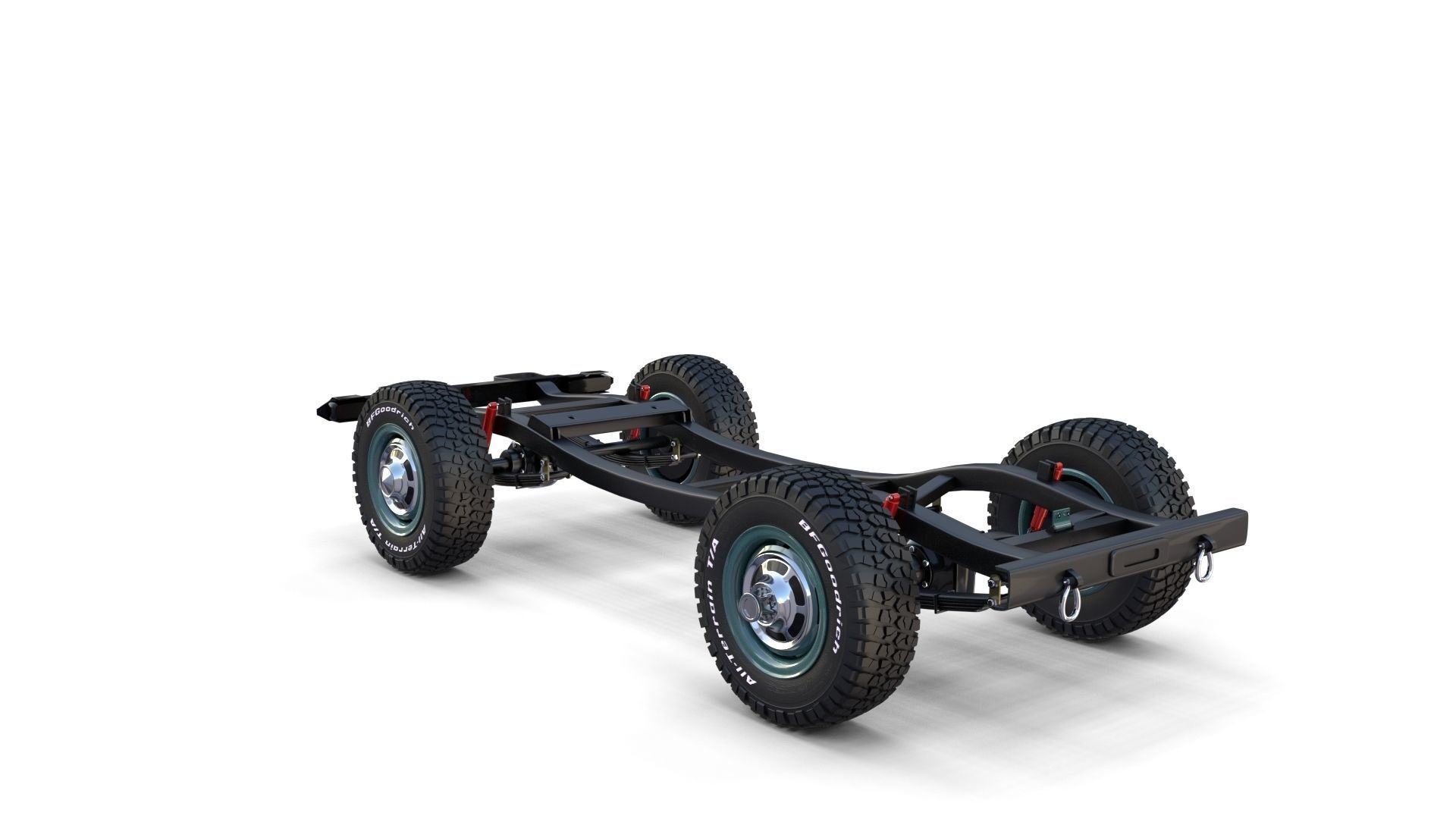 Offroad Vehicle Chassis 3D model | CGTrader