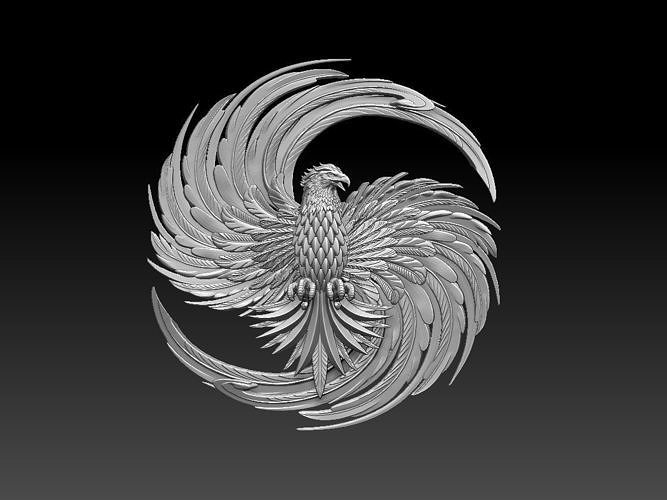 phoenix 3D model 3D printable | CGTrader