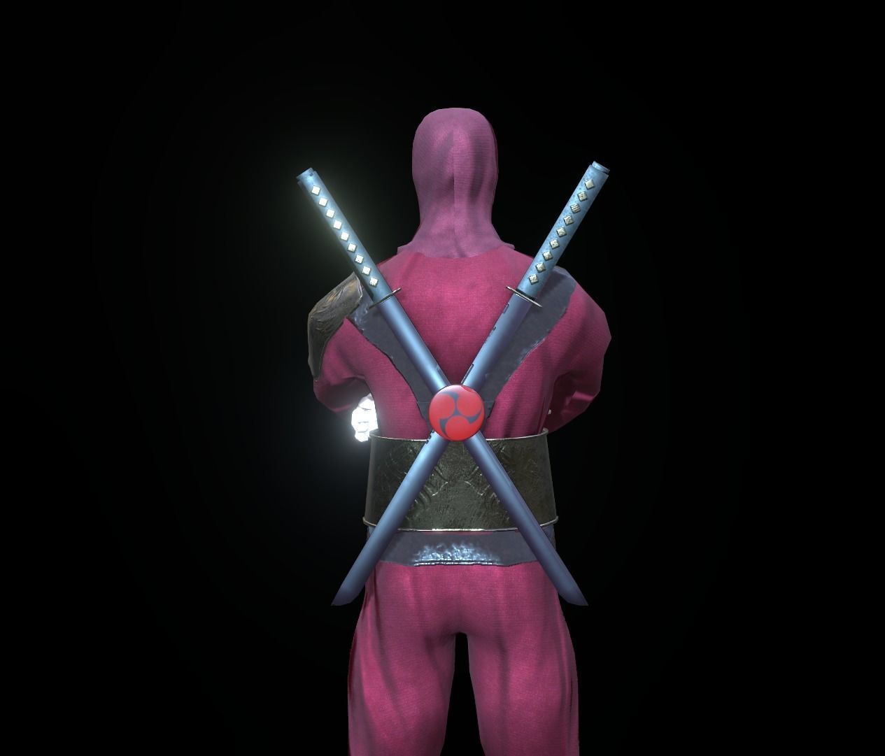 Low Poly Ninja Assassin Enemy free VR / AR / low-poly 3D model | CGTrader