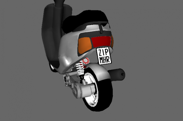 zip sp fast rider 3D model | CGTrader