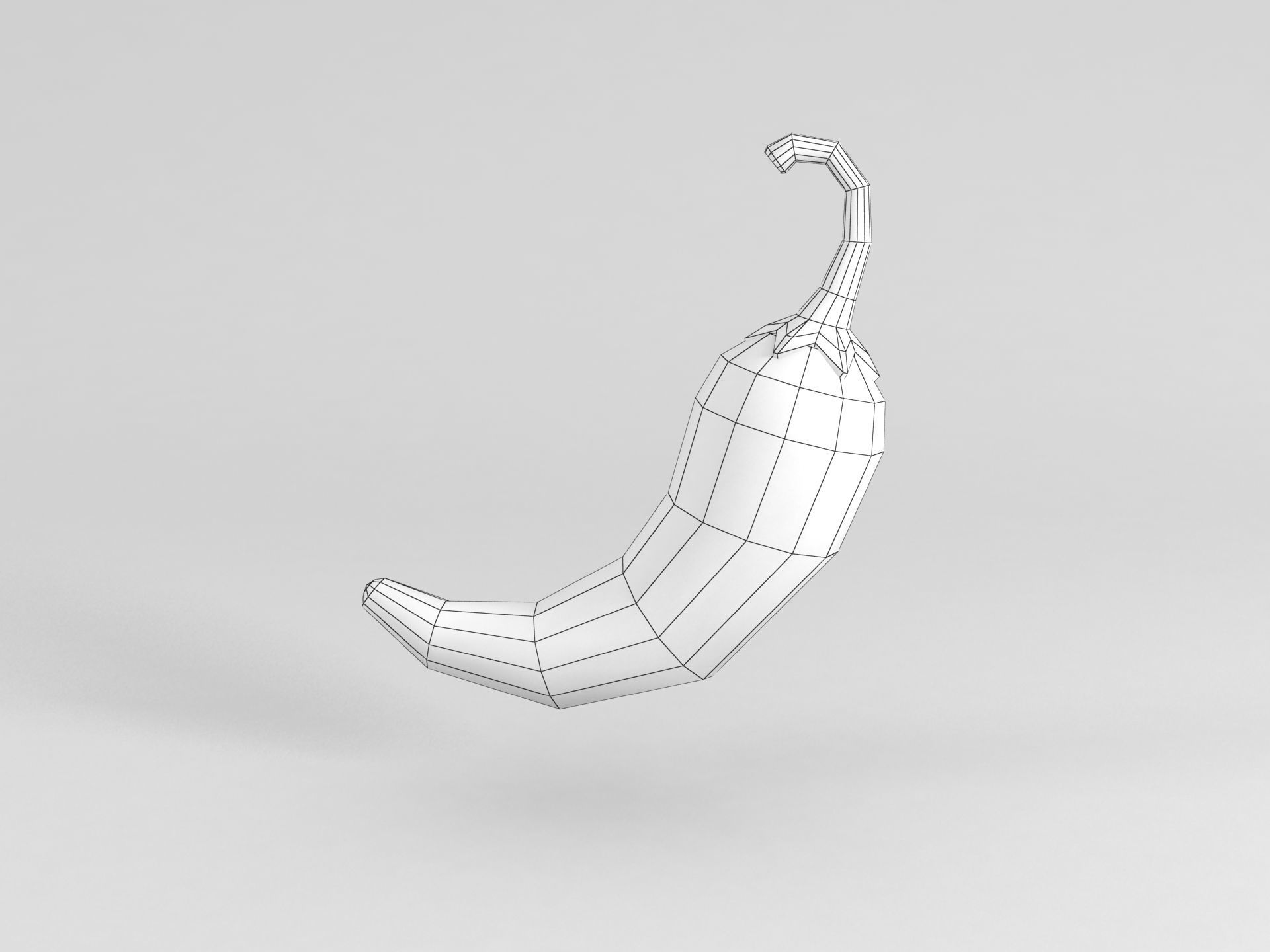 3D model Chili Pepper VR / AR / low-poly | CGTrader