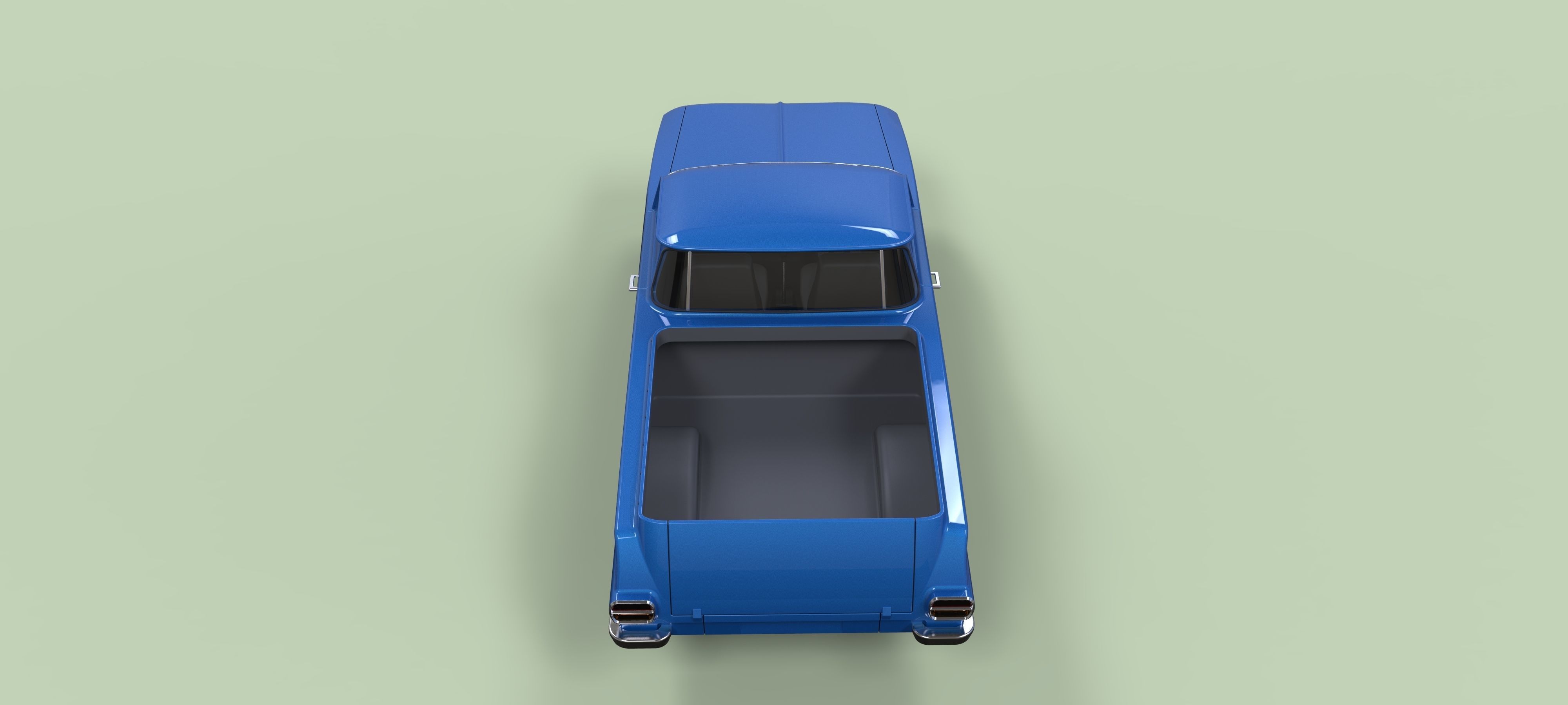 Holden EJ UTE 1963 3D model | CGTrader