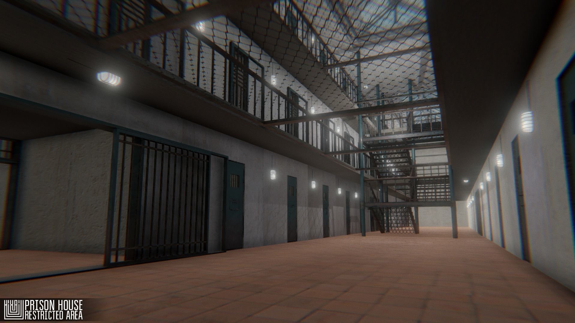 Prison house - restricted area 3D model | CGTrader