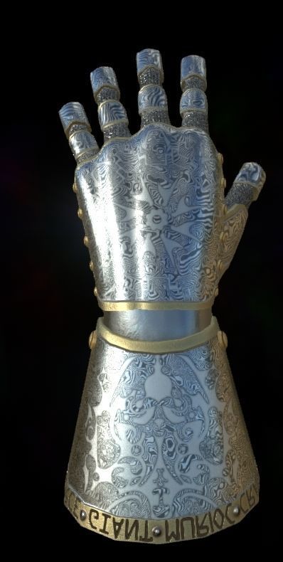 HIE Game Ready Hand Armor D180427 3D model | CGTrader