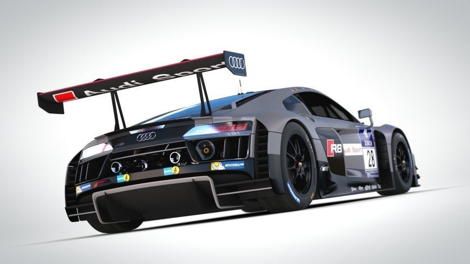 Audi R8 LMS 2016 2017 3D model | CGTrader
