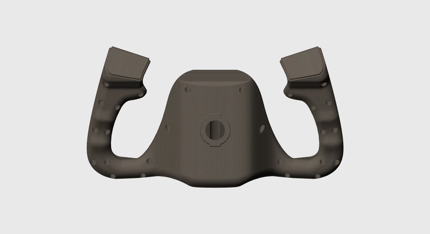 Beechcraft Style Aircraft Yoke Version 3 3D model 3D printable | CGTrader