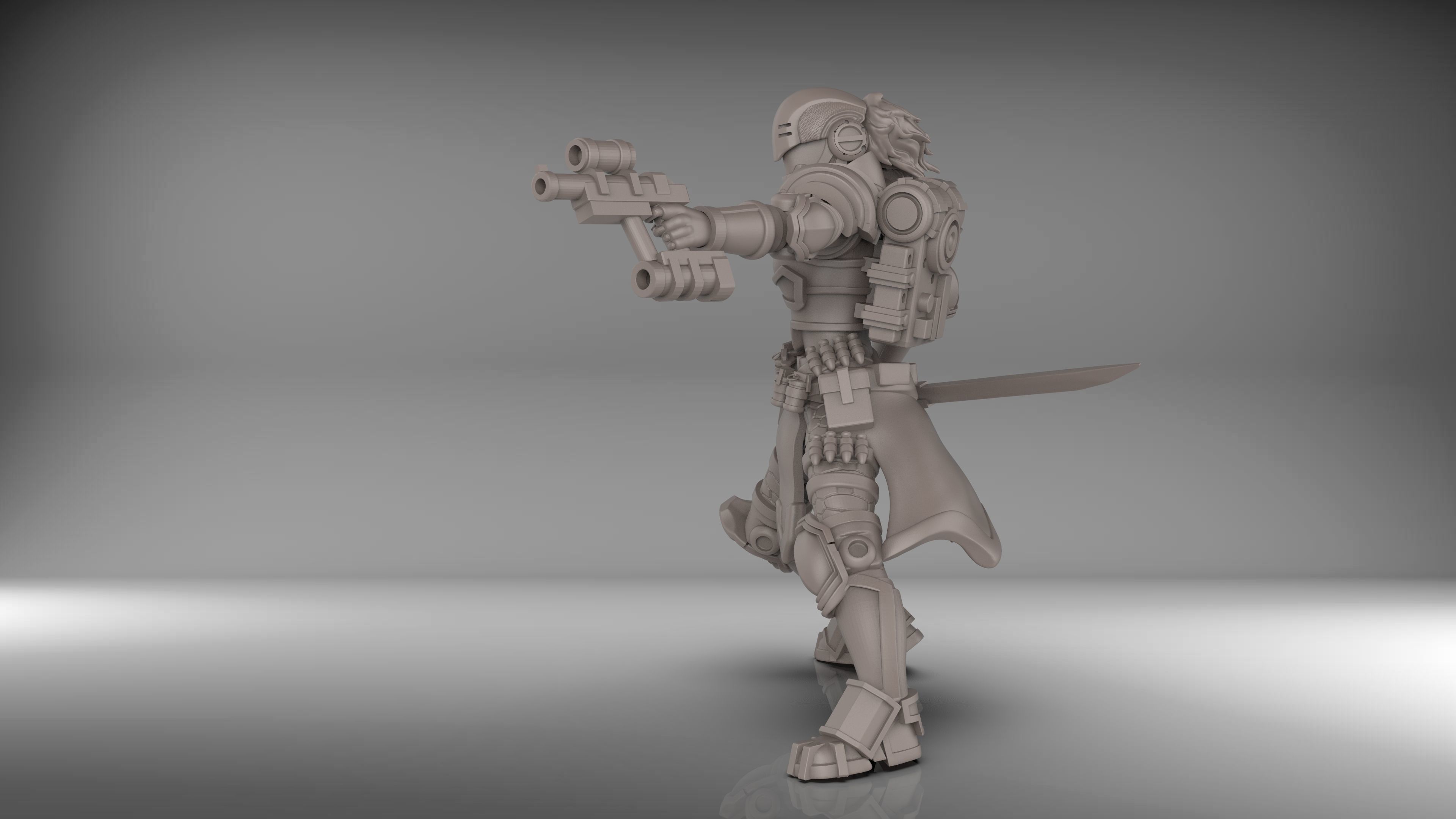 Warrior 75mm 3D model 3D printable | CGTrader