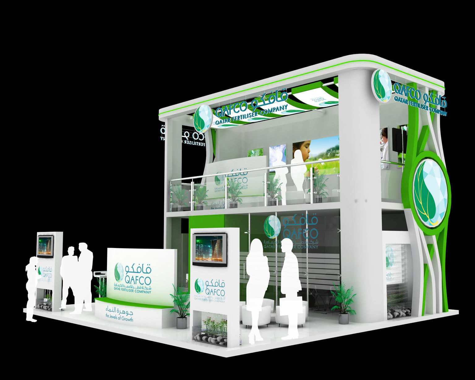 exhibition design 3D model | CGTrader