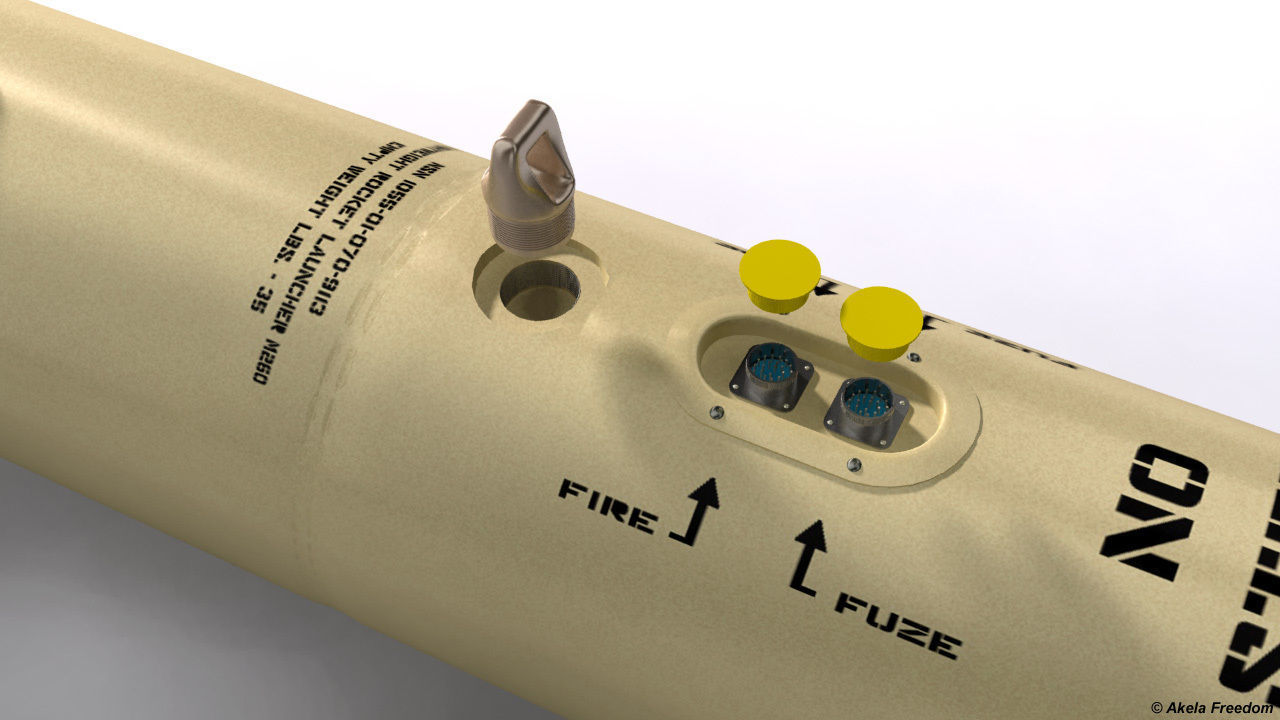 M260 Rocket Launcher 3D model | CGTrader