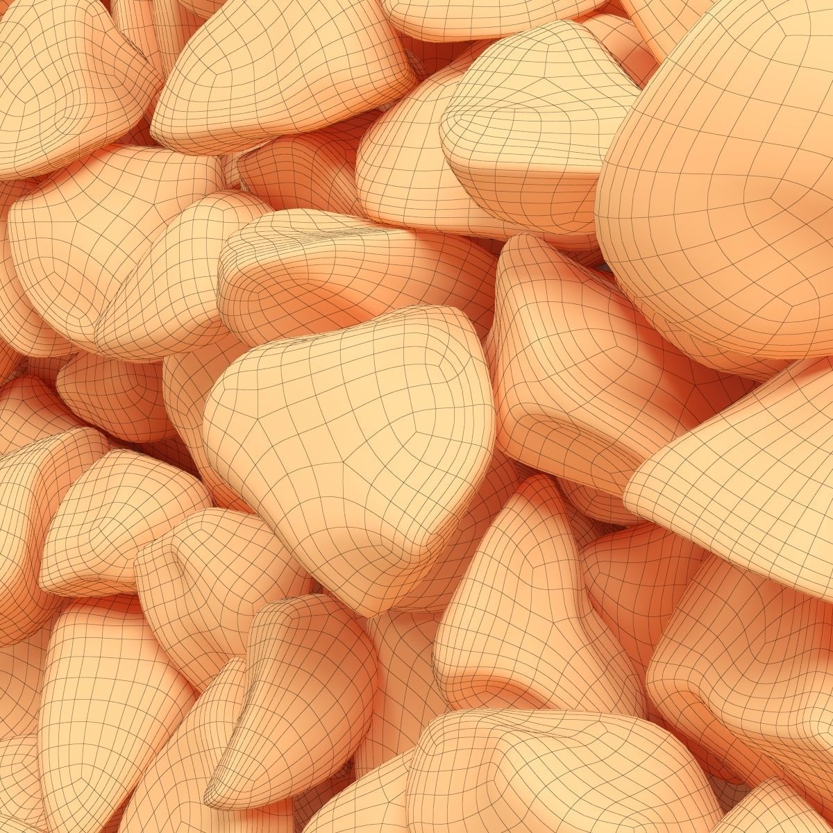 Rock panel decorative 3D model | CGTrader