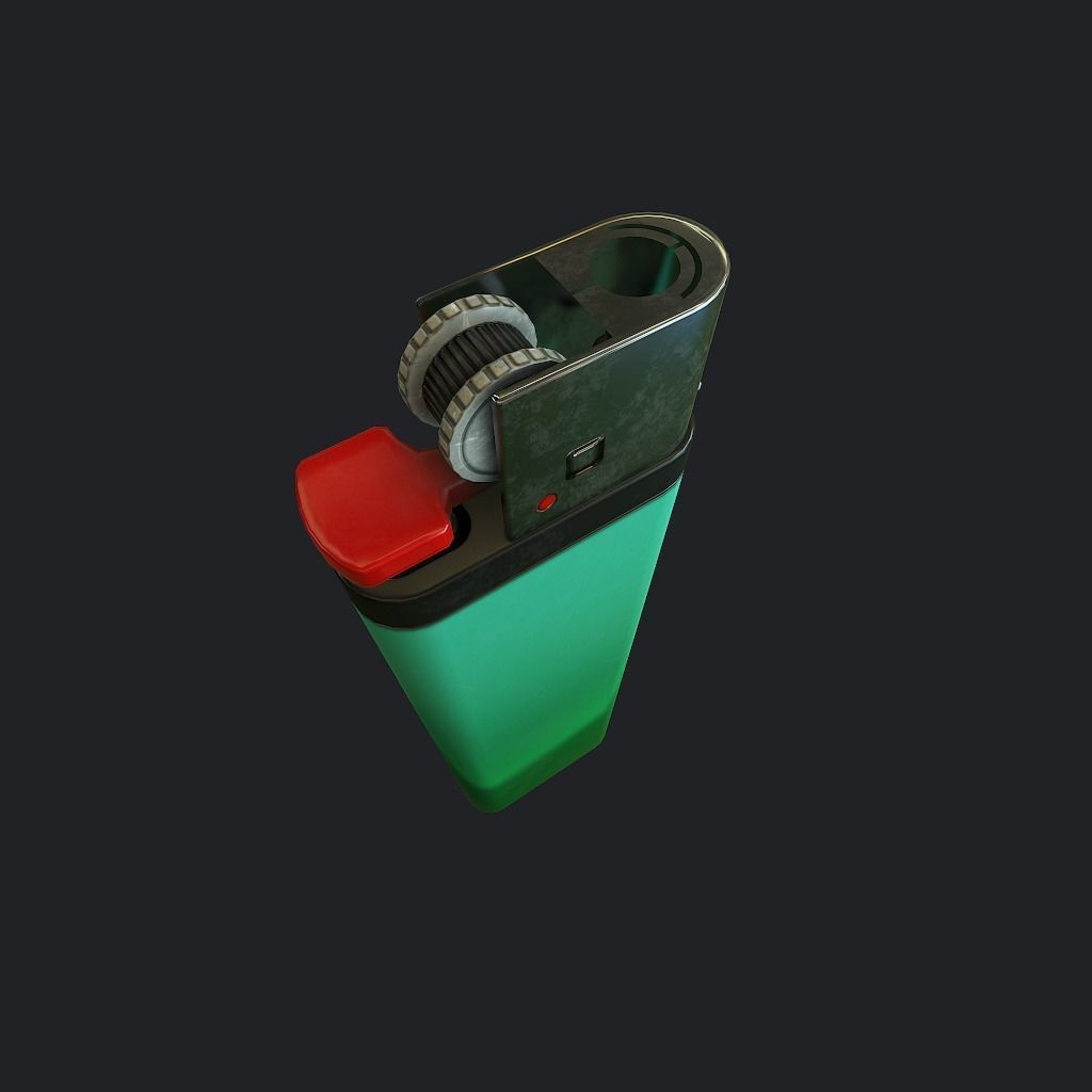 3D model Lighter pbr VR / AR / low-poly | CGTrader