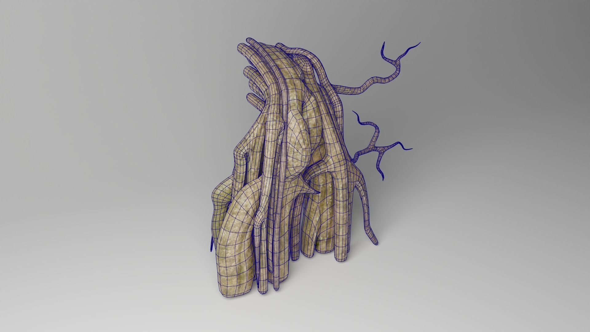 3D model Roots or Vines Pack and 3D printable STL VR / AR / low-poly | CGTrader