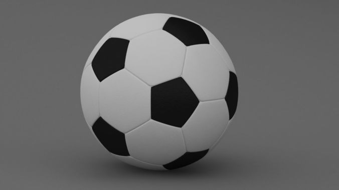 3D model Football 3d Model VR / AR / low-poly | CGTrader
