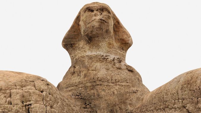 great sphinx of Giza 3D model | CGTrader
