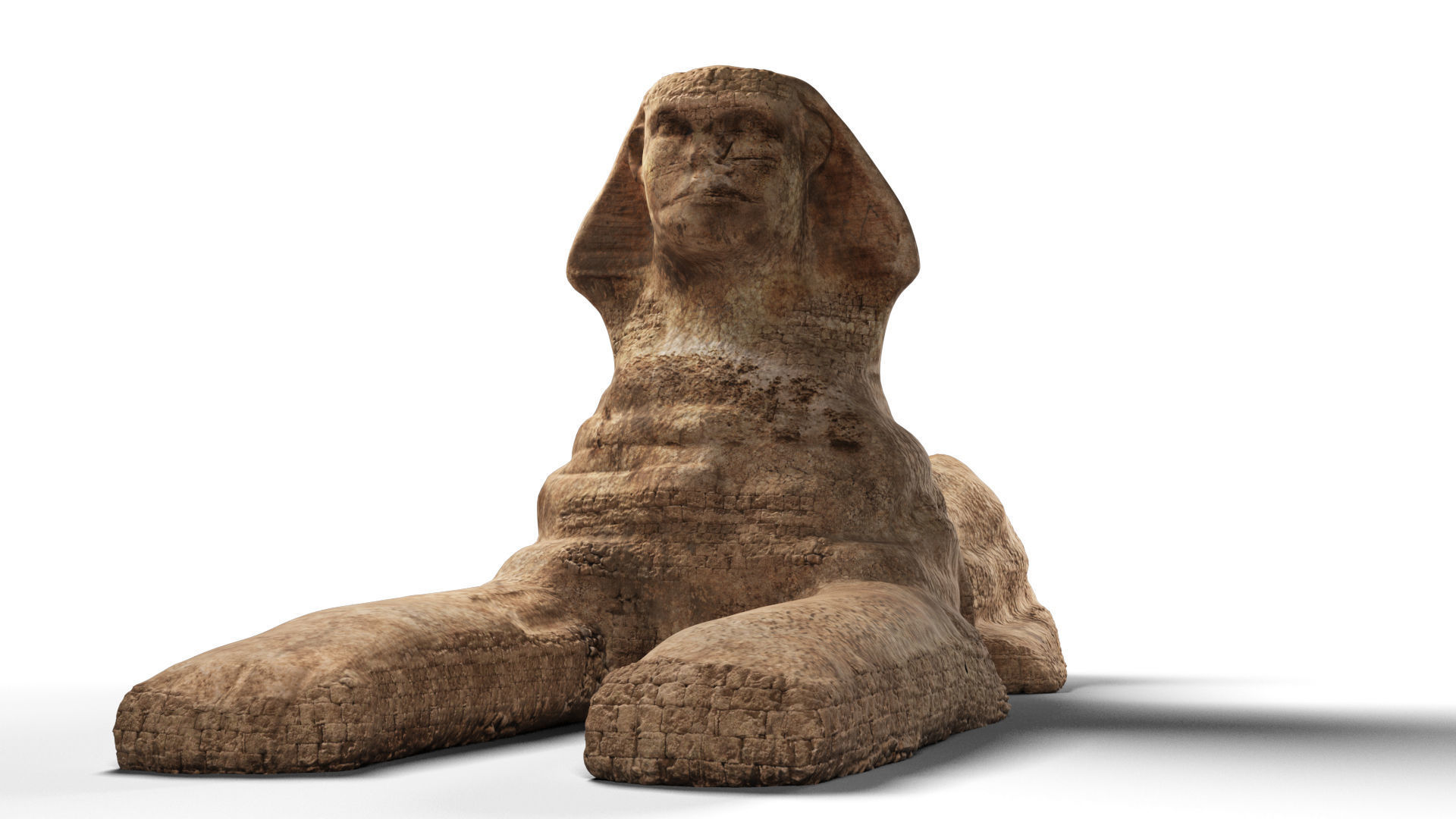 great sphinx of Giza 3D model | CGTrader