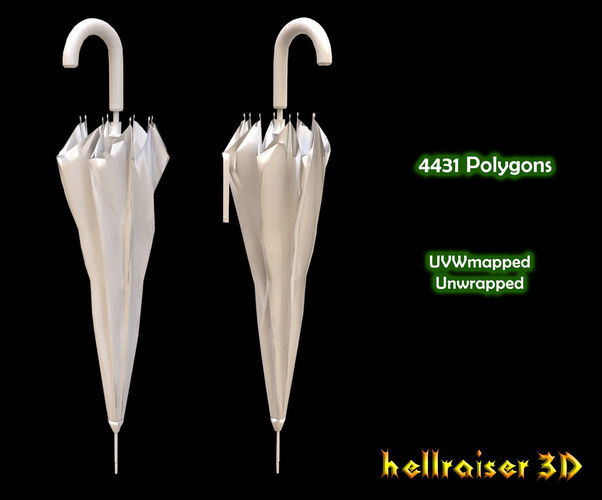 3D model Umbrella VR / AR / low-poly | CGTrader