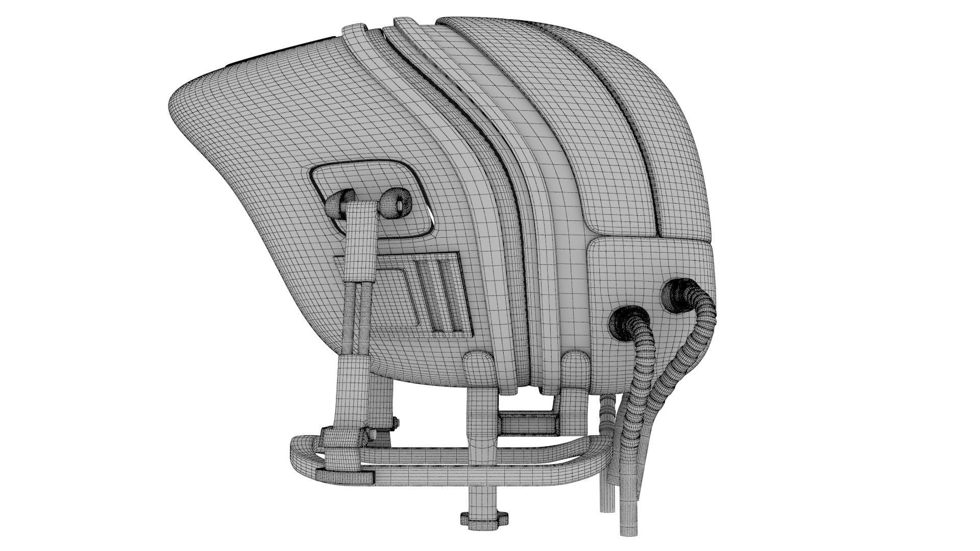 Robot head Character Head 3D model | CGTrader