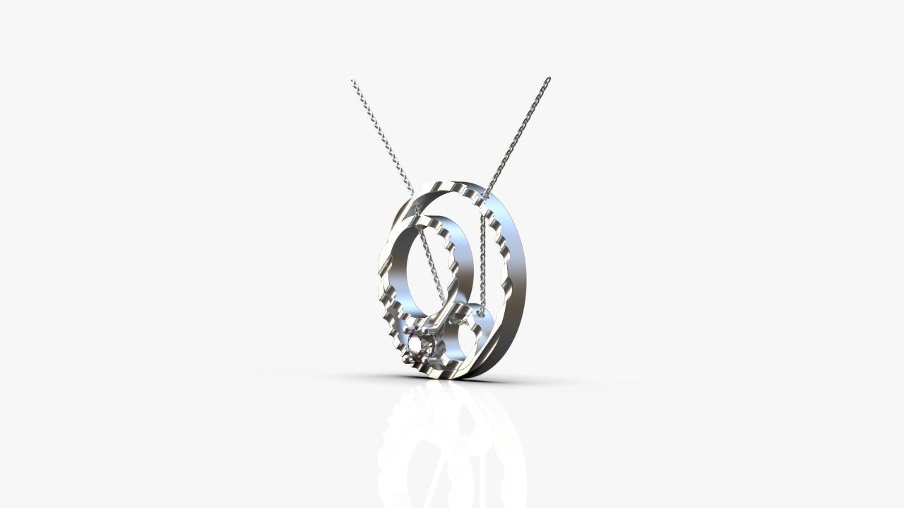 Modern pendant 3D model 3D printable | CGTrader