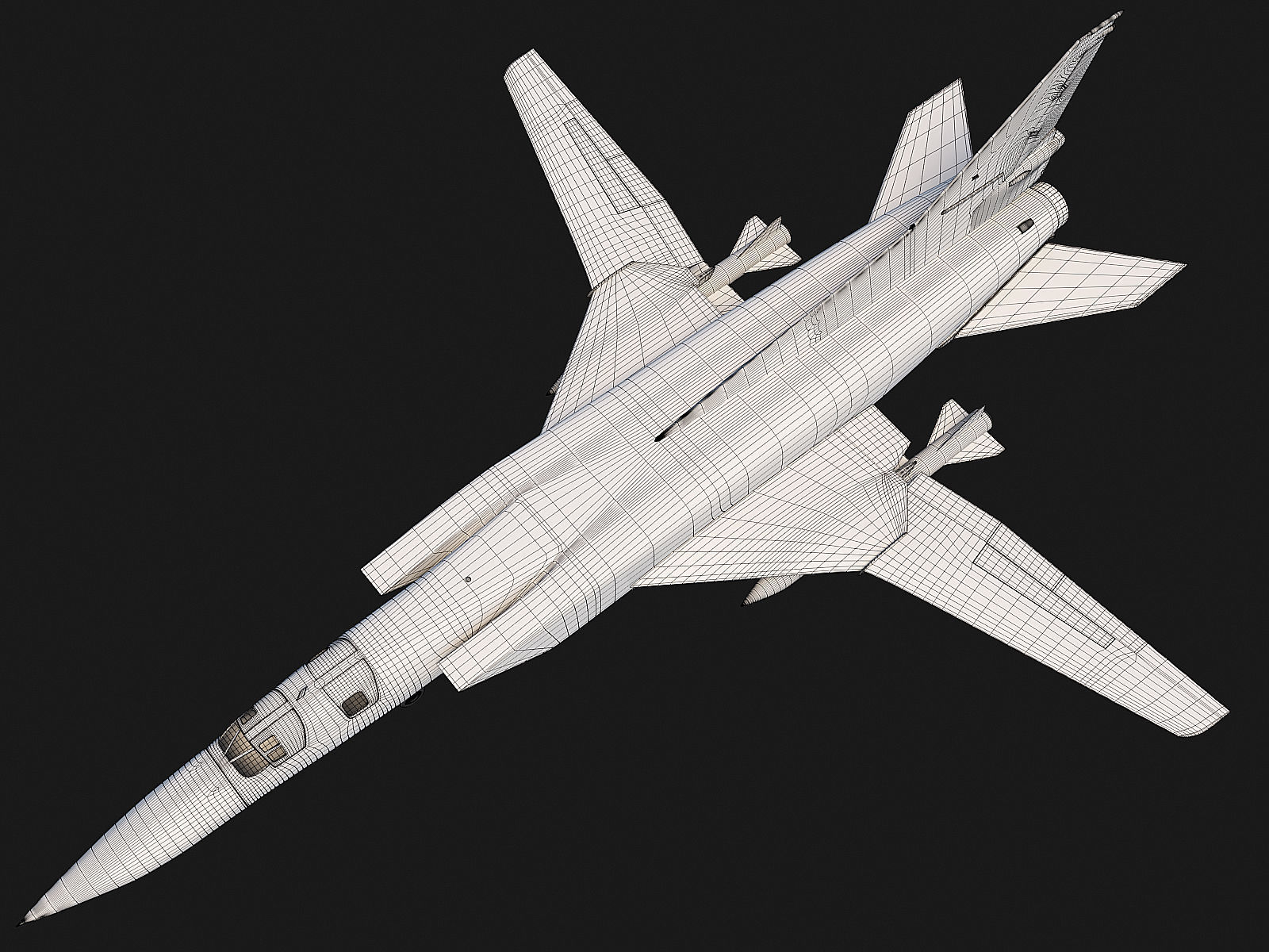 Tupolev Tu-22 M3 Backfire 3D model | CGTrader