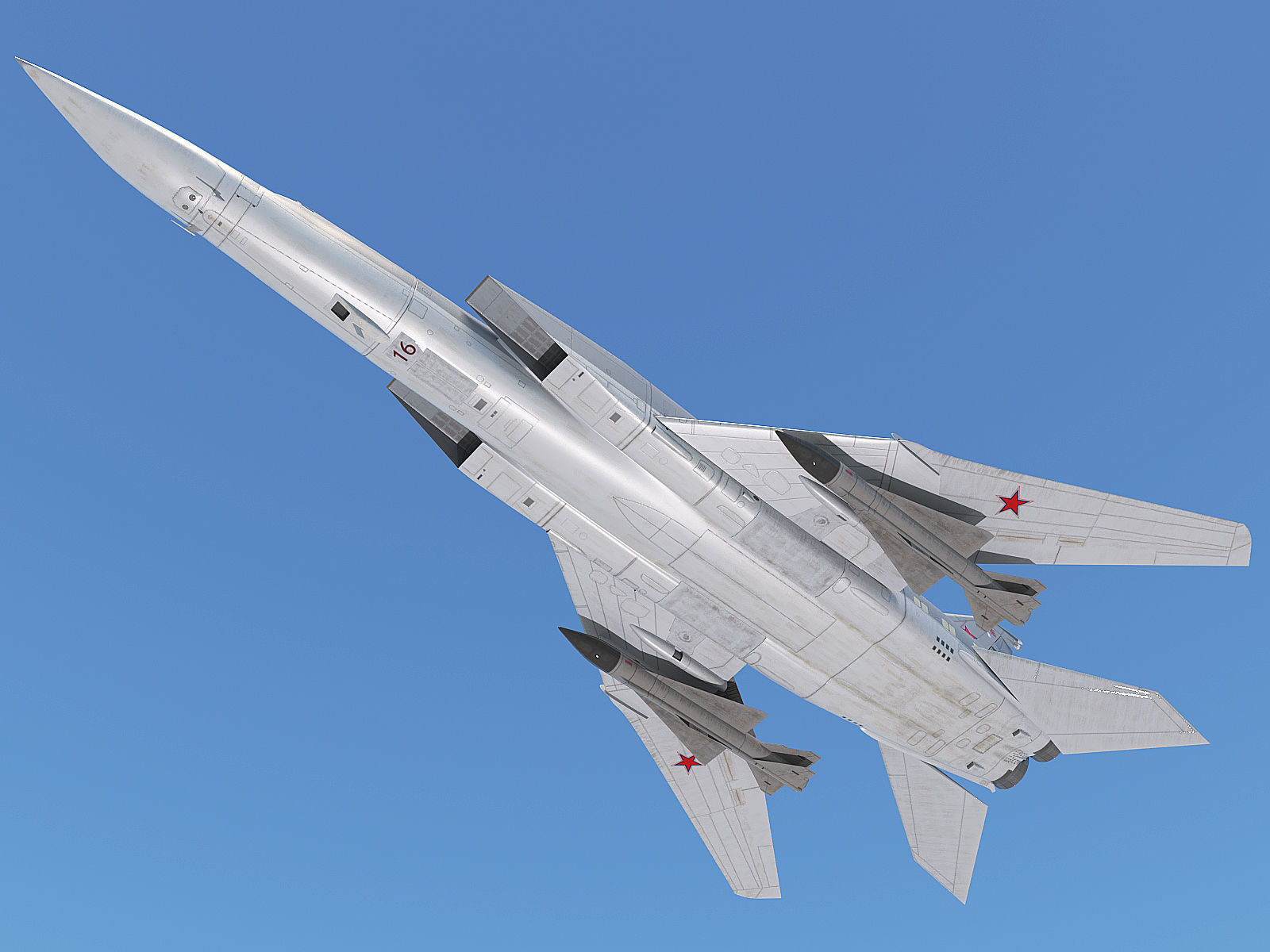 Tupolev Tu-22 M3 Backfire 3D model | CGTrader