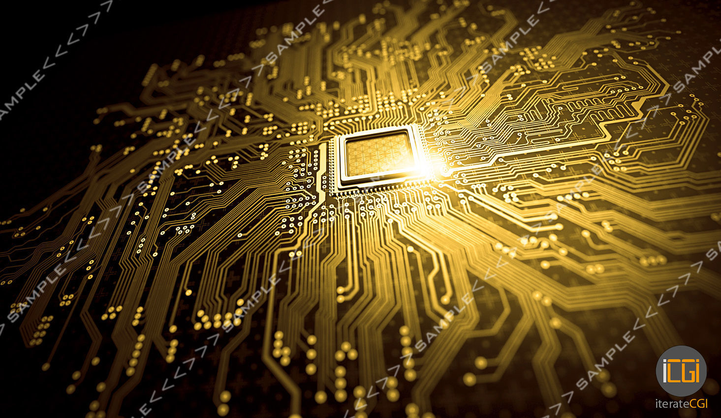 Quantum processor 3D model | CGTrader