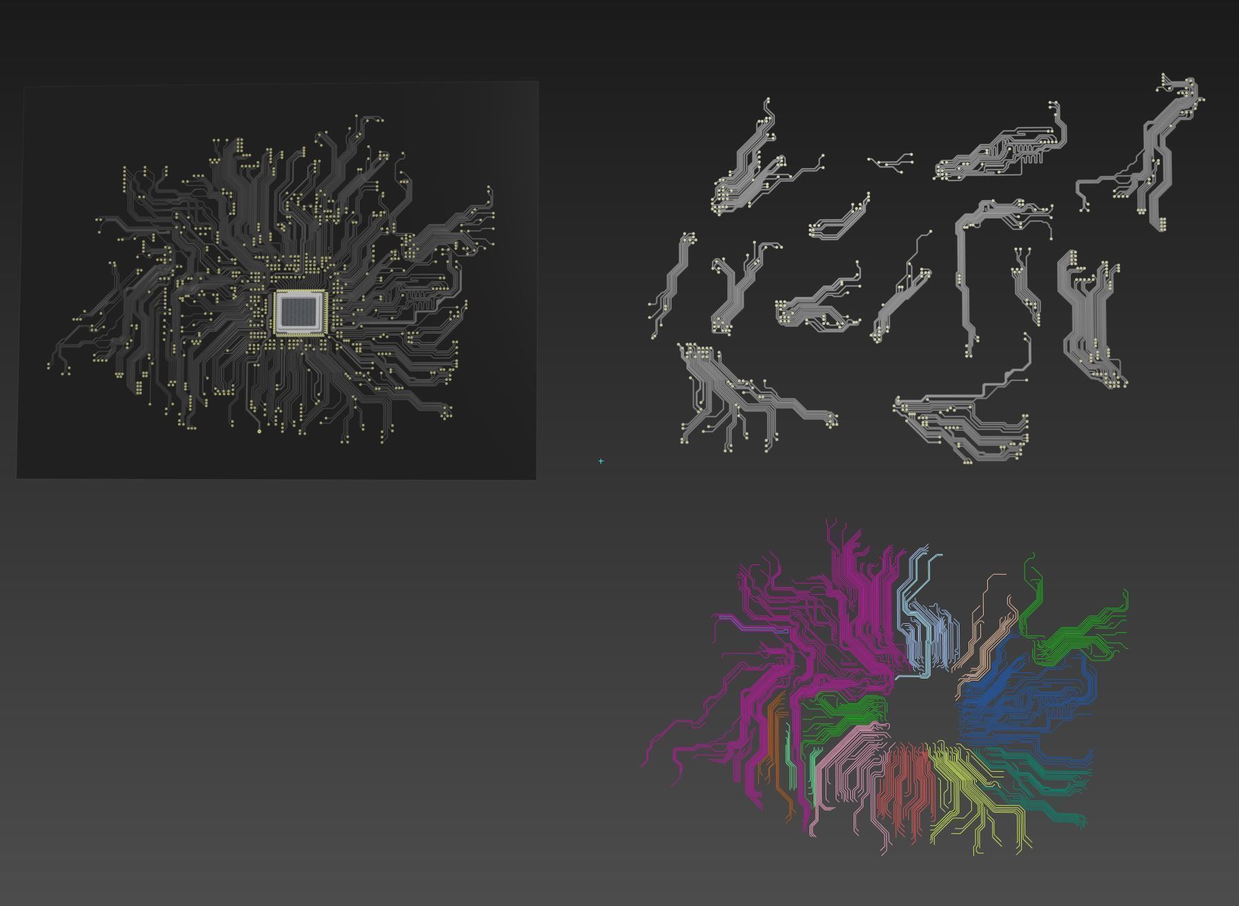 Quantum processor 3D model | CGTrader