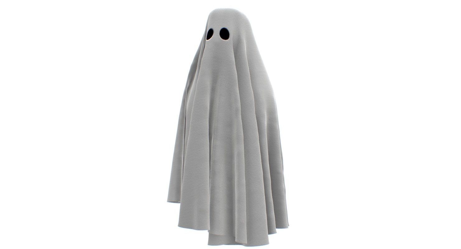 3D model Ghost Cloth VR / AR / low-poly | CGTrader