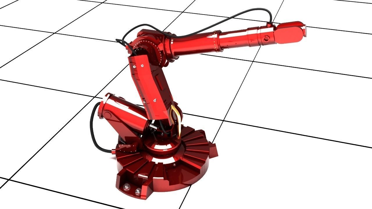 Industrial Bionic Arm 3D model | CGTrader