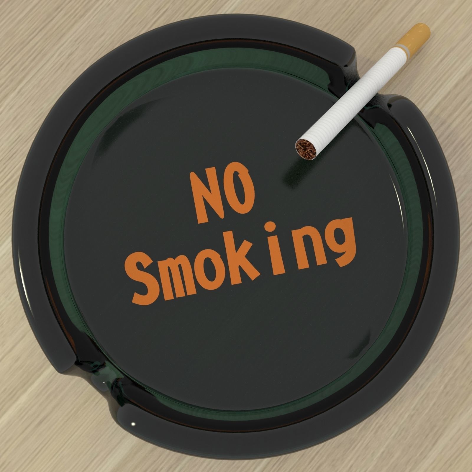 Smoke free 3D model | CGTrader