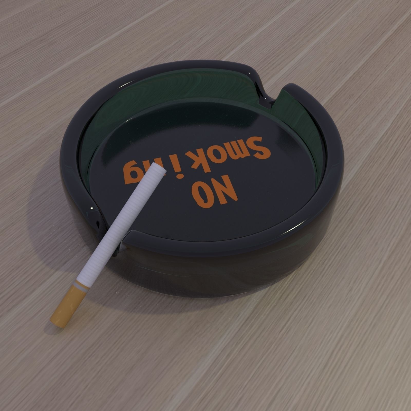 Smoke free 3D model | CGTrader