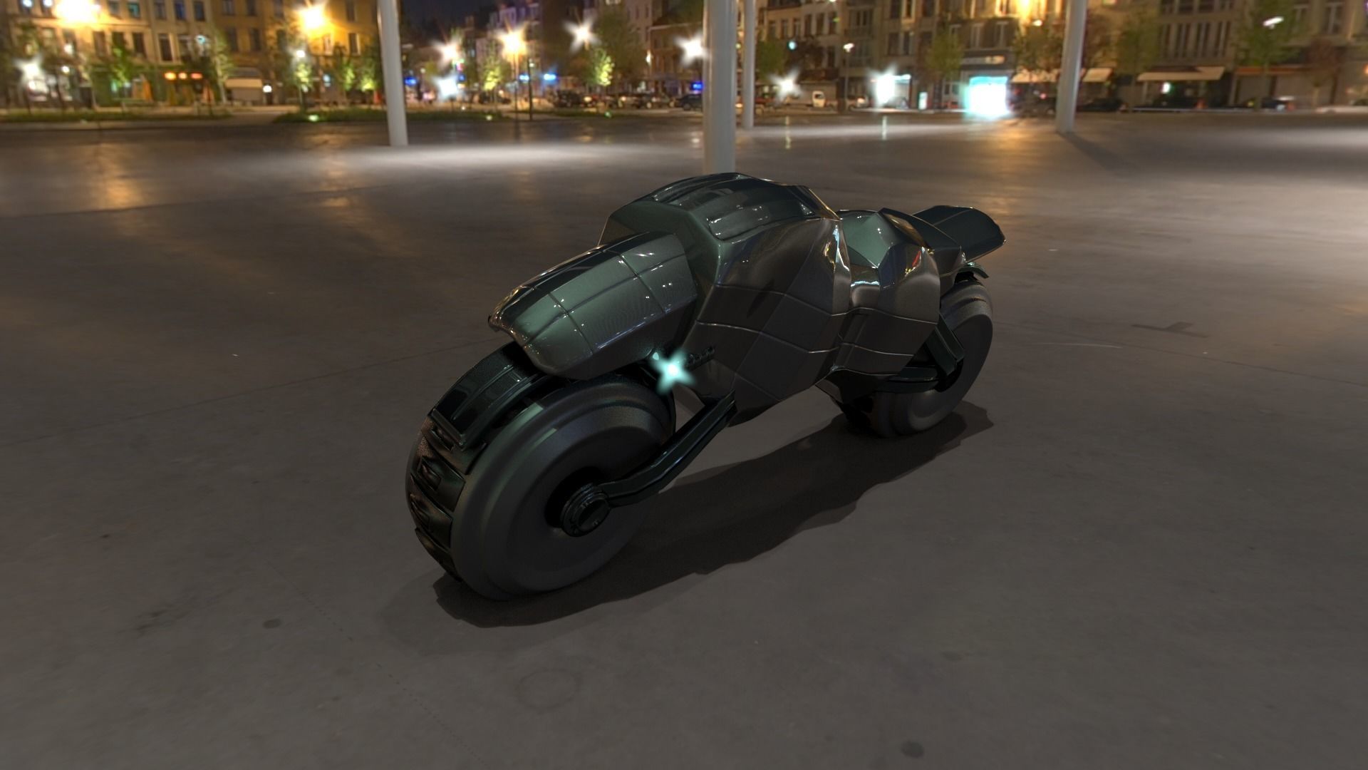 Panther X Scifi 3D Concept Bike 3D model | CGTrader