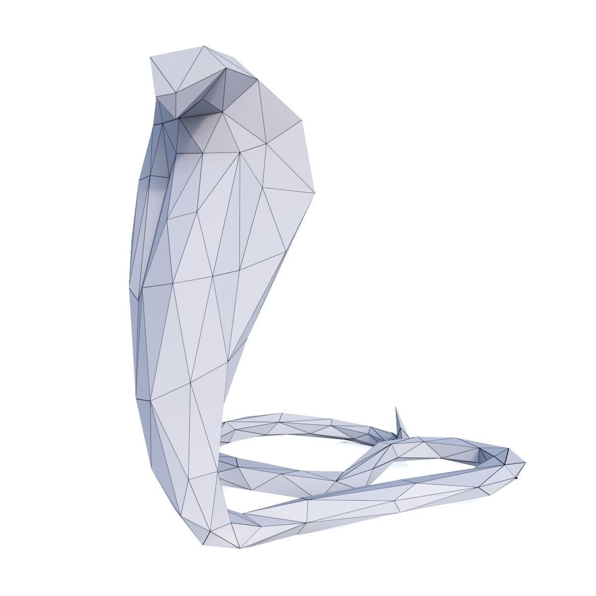 3D model Snake Low Poly VR / AR / low-poly | CGTrader