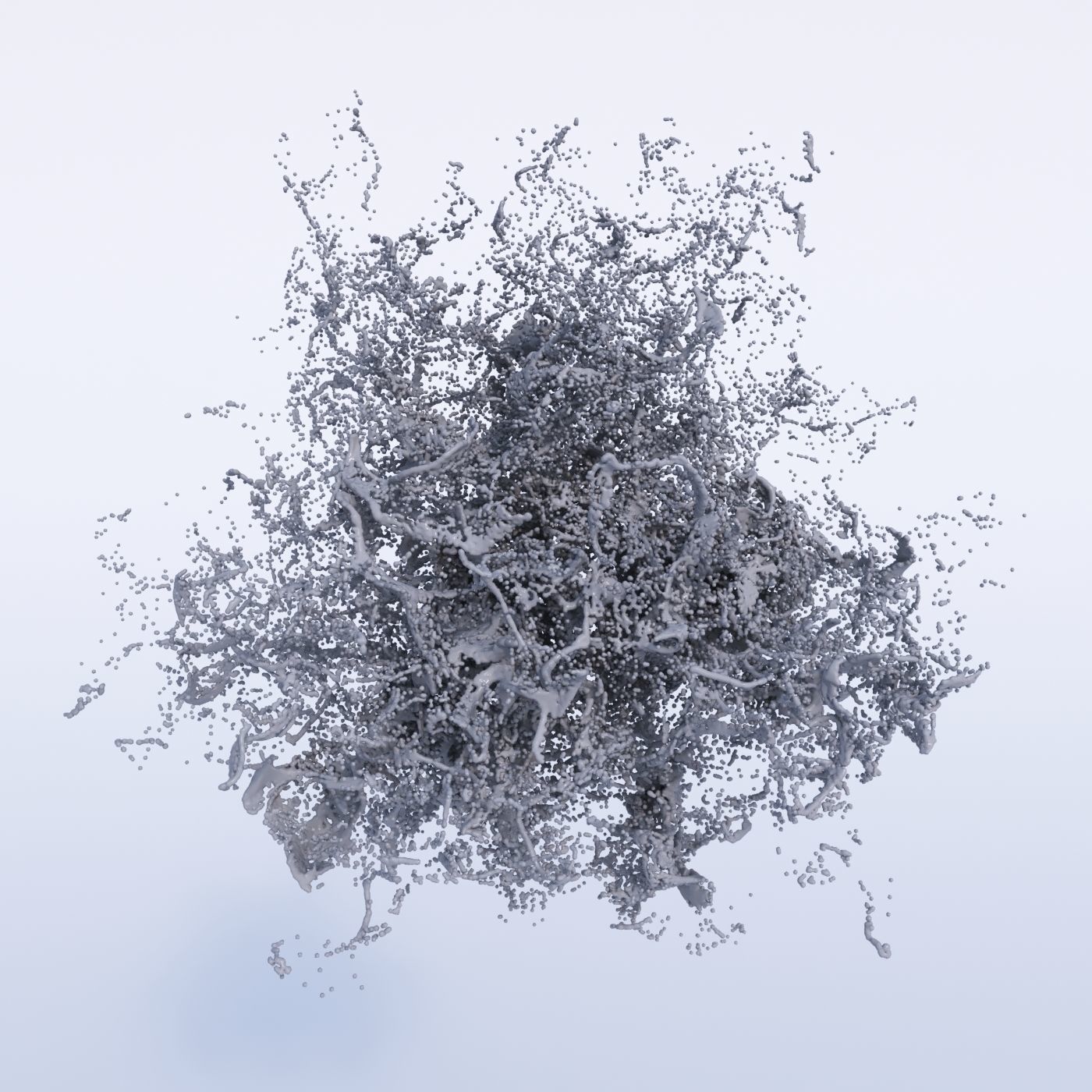 Splash Water 3D model | CGTrader