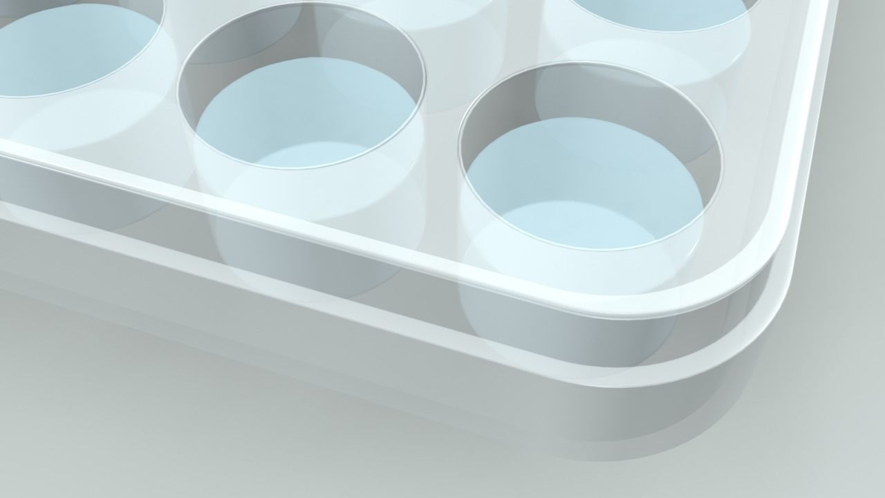 24 Wells Plate 3D model | CGTrader