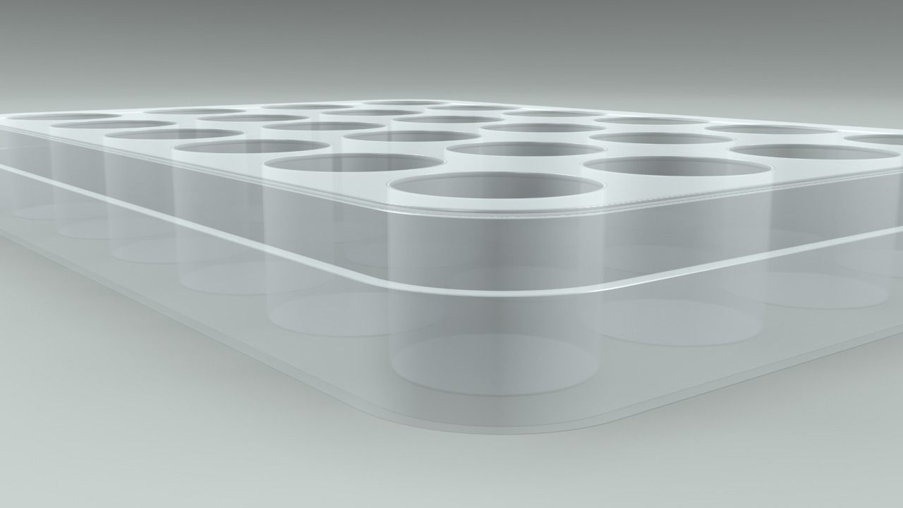 24 Wells Plate 3D model | CGTrader
