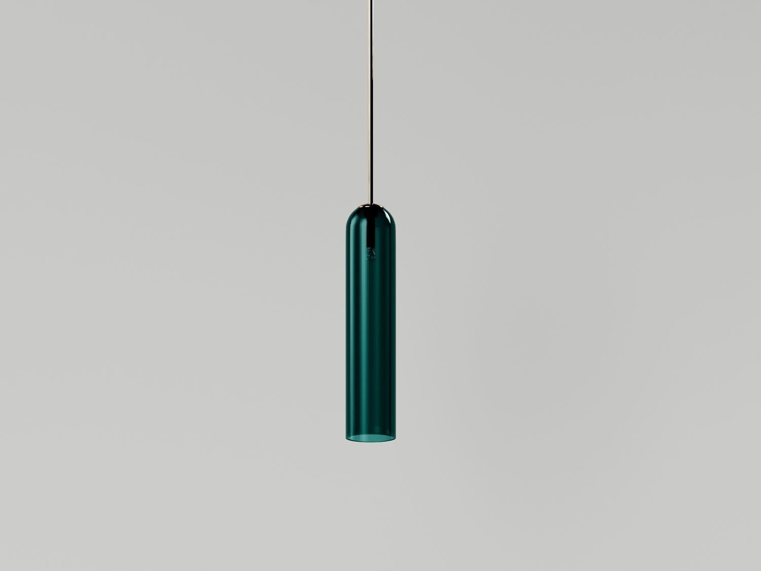 Green Ceiling Lamp CORONA 3D model | CGTrader
