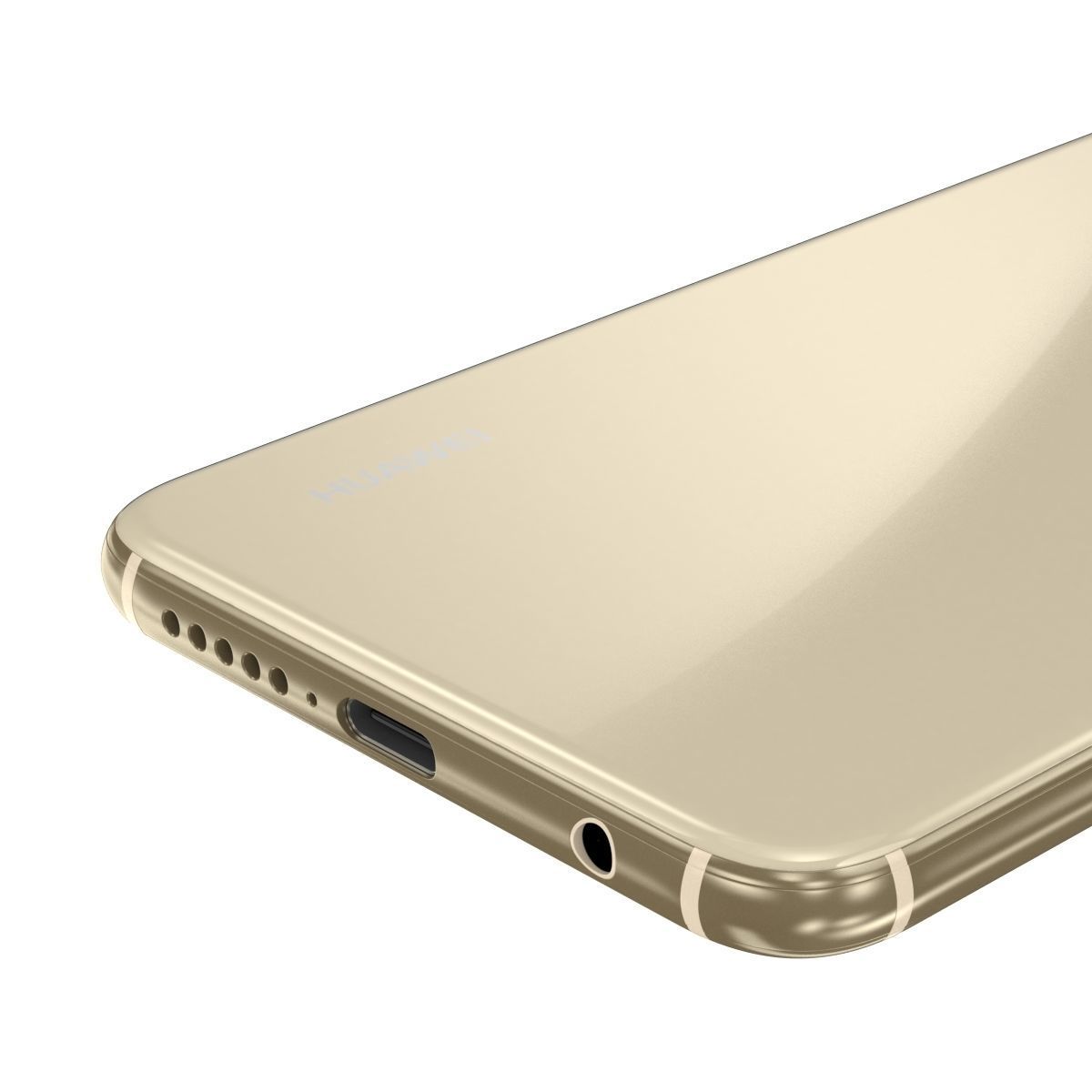 Huawei P20 Lite Gold 3D model | CGTrader