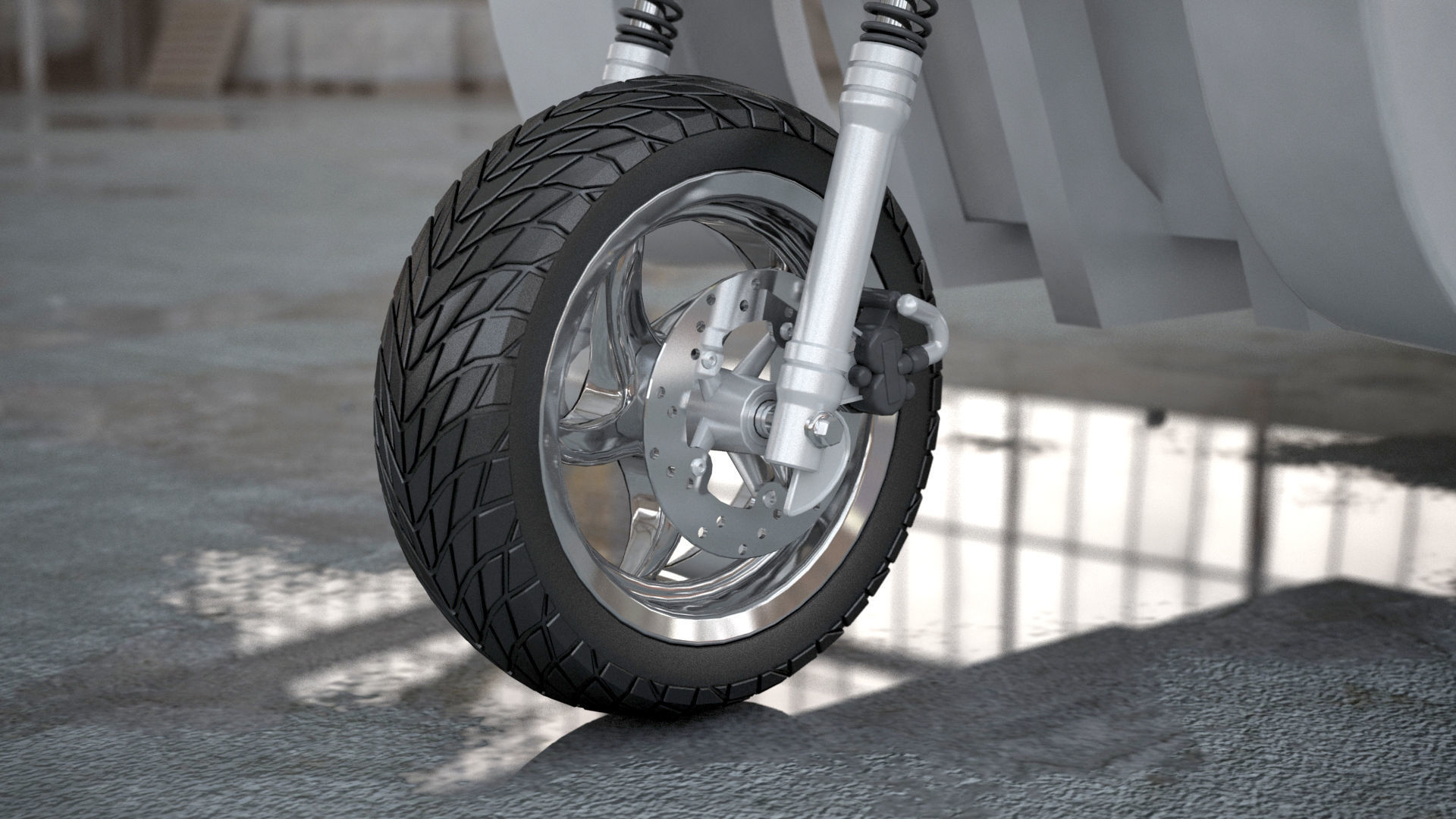 Electronic Future Rickshaw 3D model | CGTrader