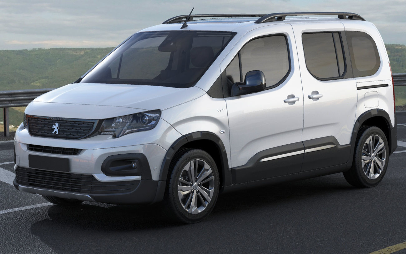 Peugeot Rifter 2019 3D model | CGTrader