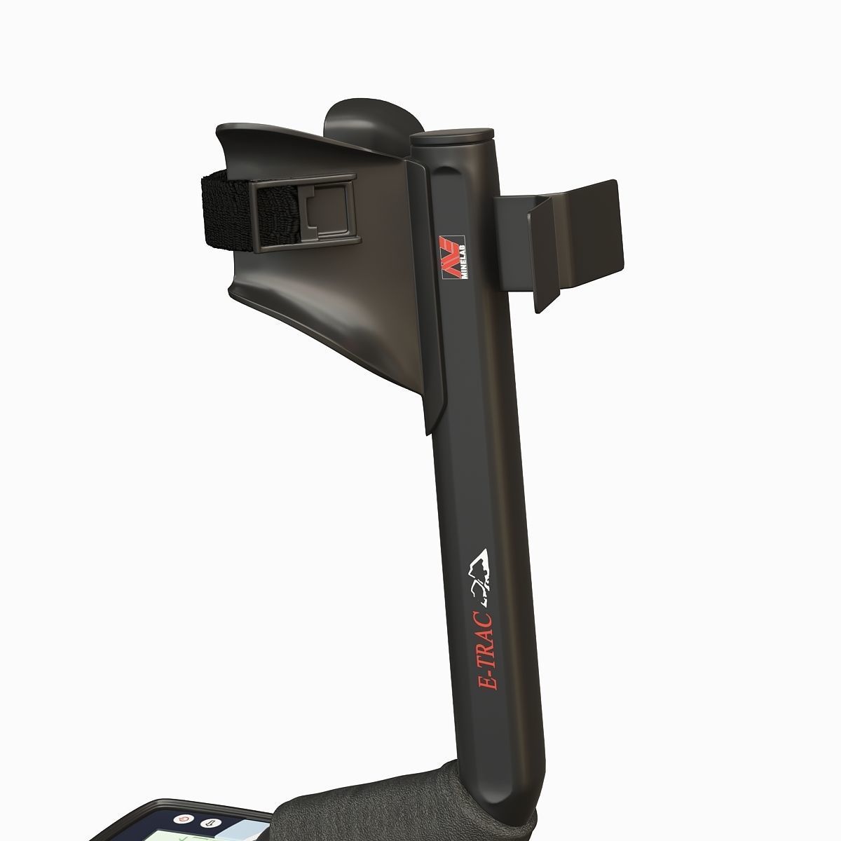 Minelab E Trac 3d Model Cgtrader