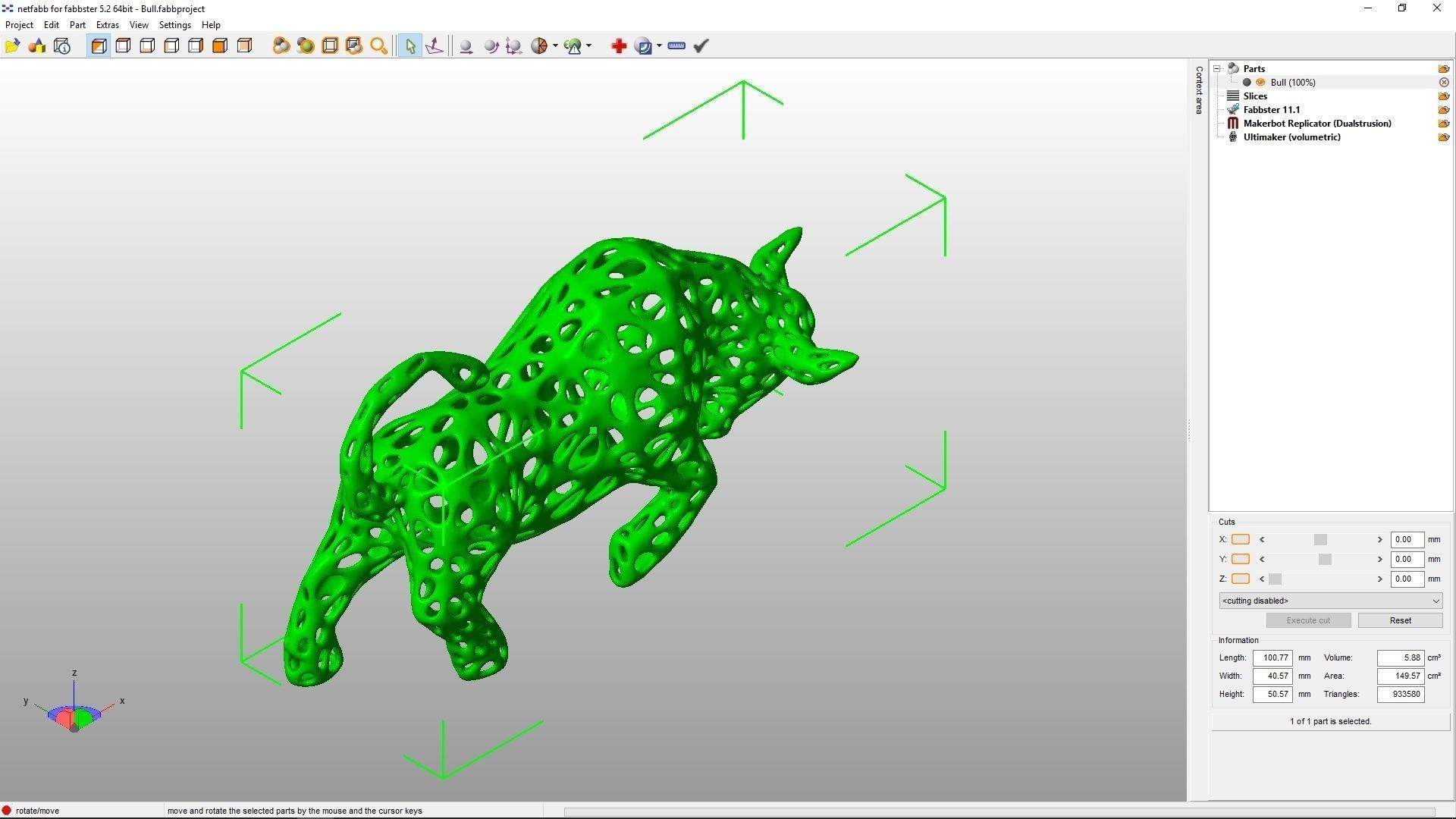 Bull Wireframe 3D model 3D printable | CGTrader