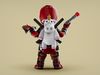 Chubby Deadpool 3D model 3D printable | CGTrader