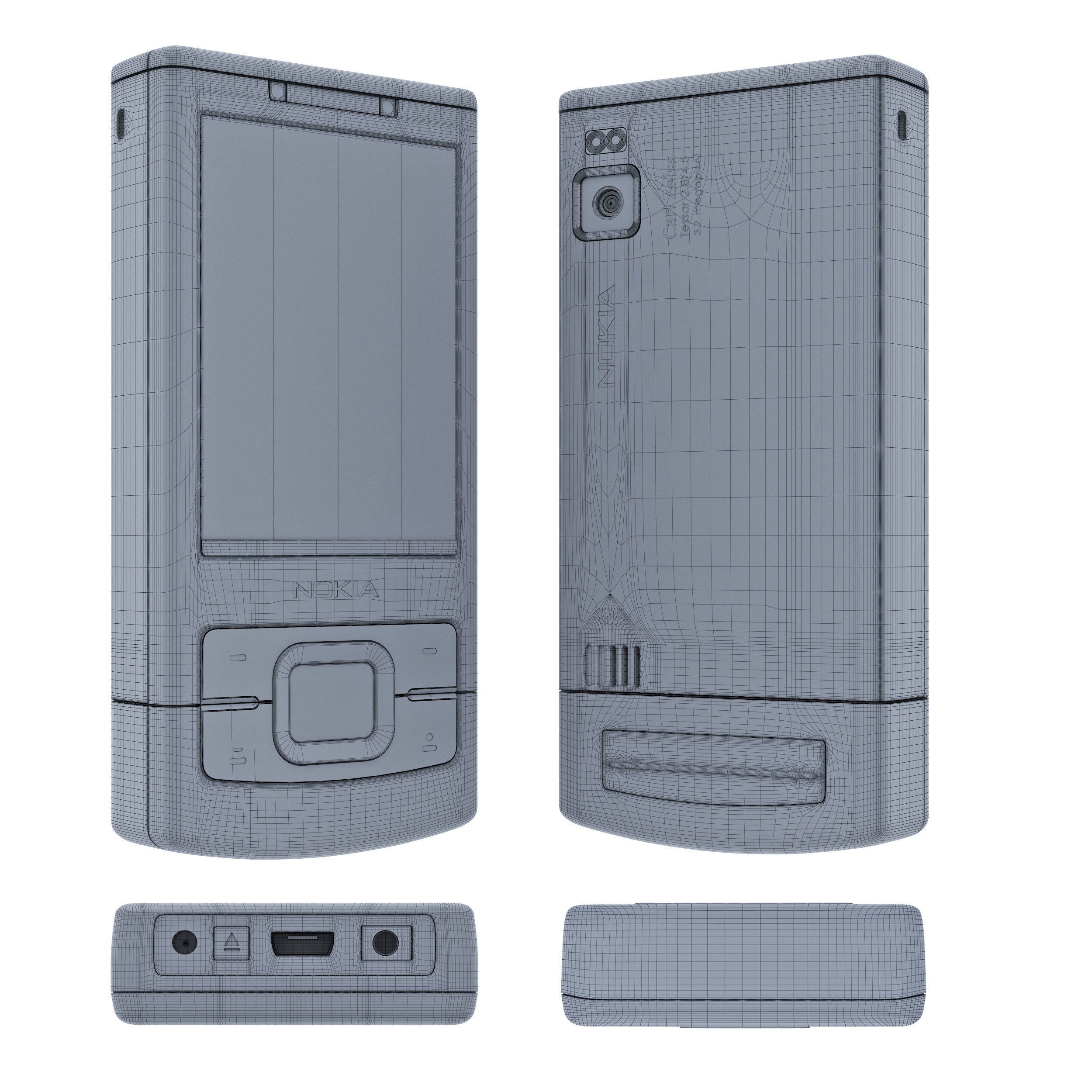 Nokia 6500 slide 3D model | CGTrader